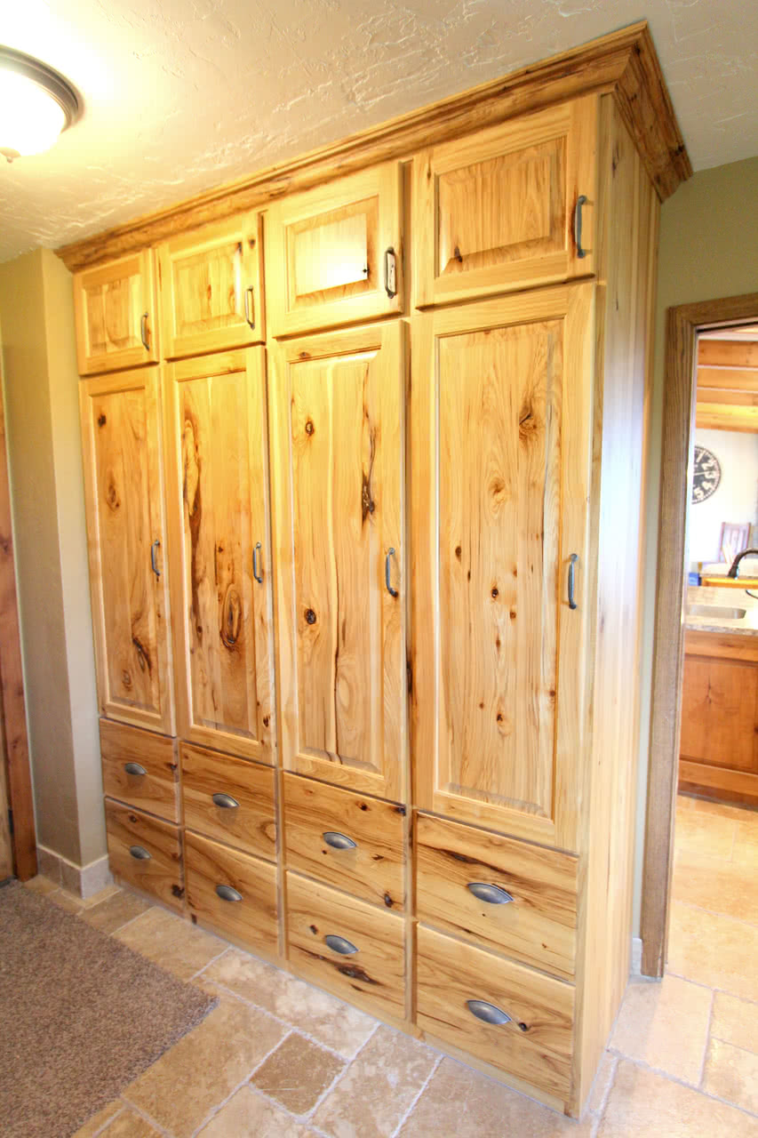 Benches, lockers, or built-in dressers offer great storage solutions ...